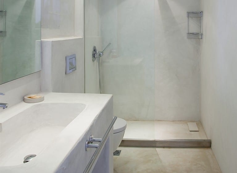 Εφαρμογη σε μπανιο | Πατητη Τσιμεντοκονια | Bagno Casa Παρασκευόπουλος